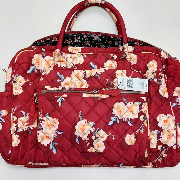 Vera Bradley | Bags | Vera Bradley Performance Twill Weekender Blooms ...